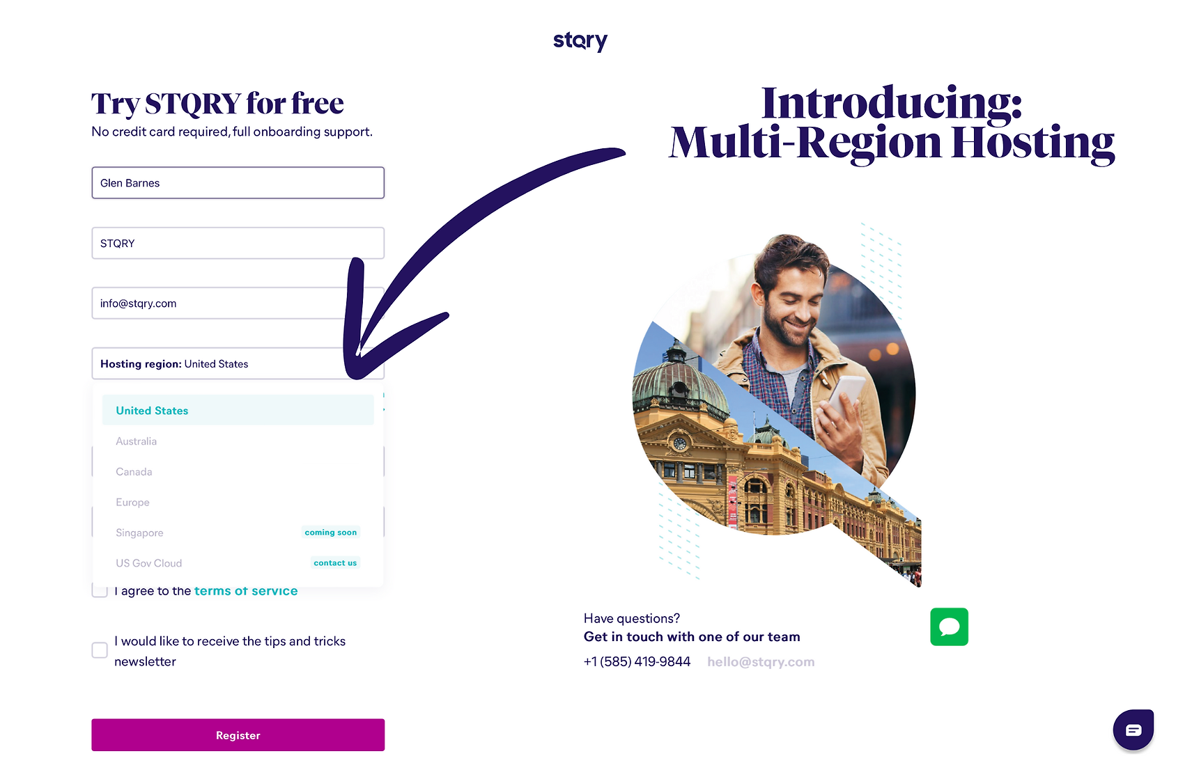 STQRY Introduces Multi-Region Hosting | STQRY